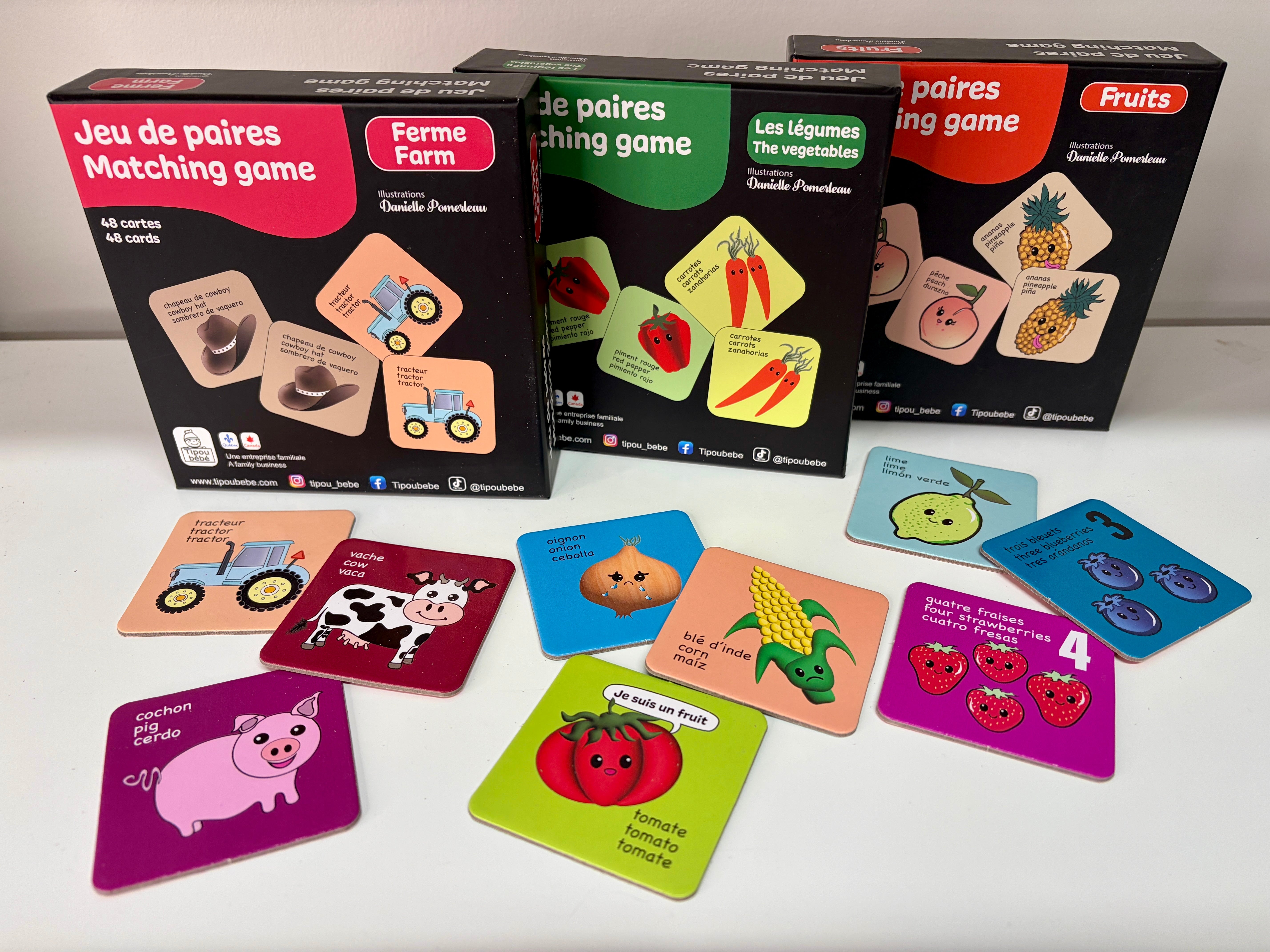 Educational games for baby – Tipou bébé